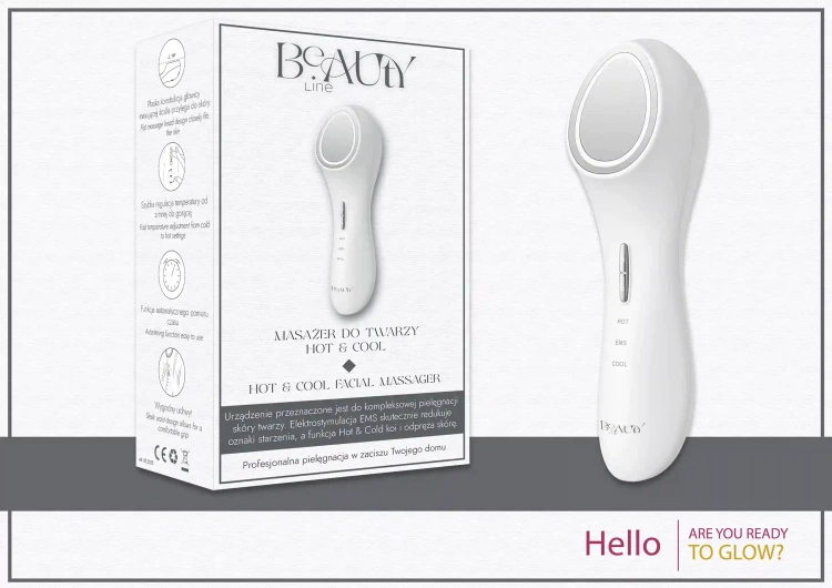 Masażer do twarzy Hot & Cool BL-108 - Techmed.pl